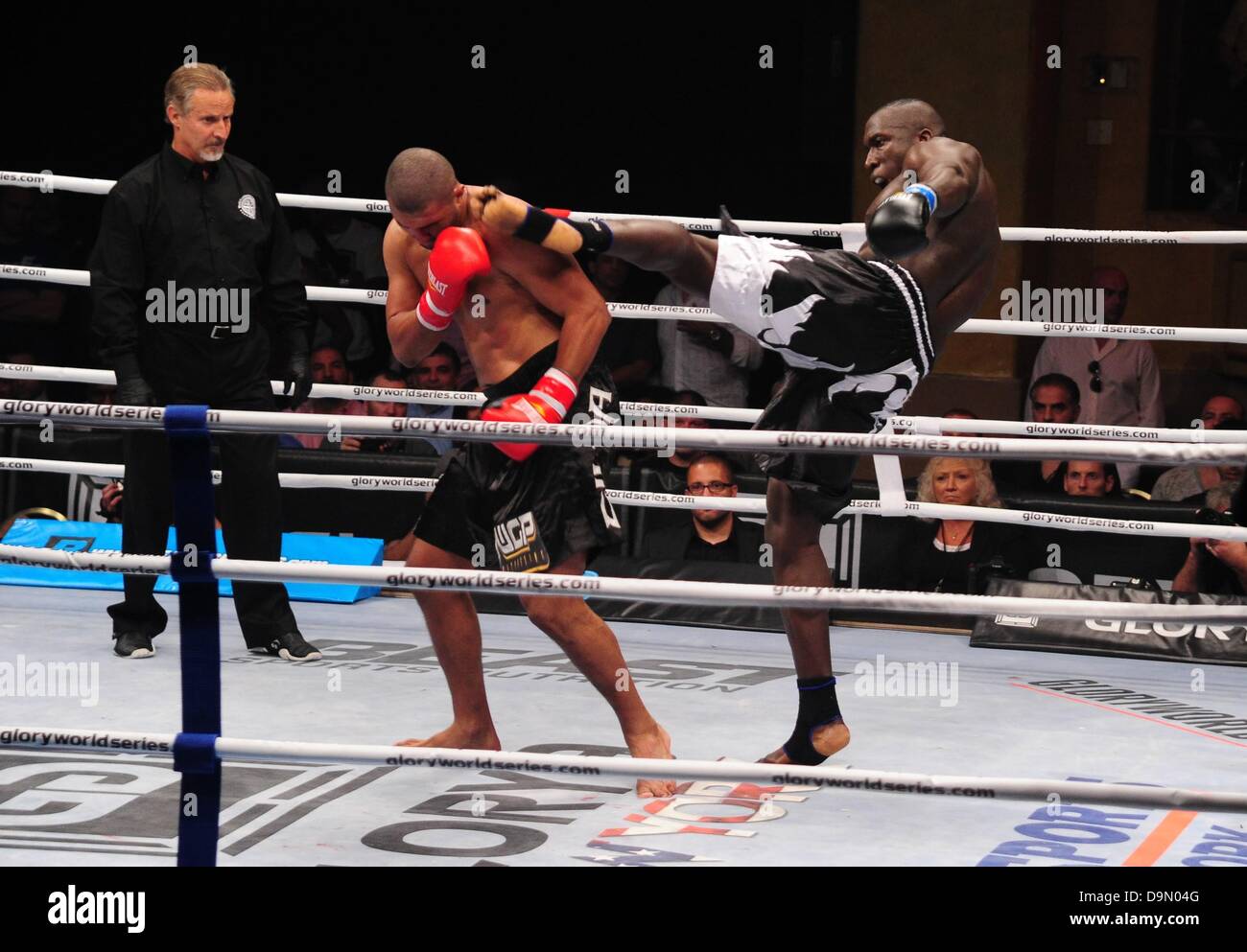New York, US. 22 June 2013. Anderson Silva, Daniel Sam in attendance ...