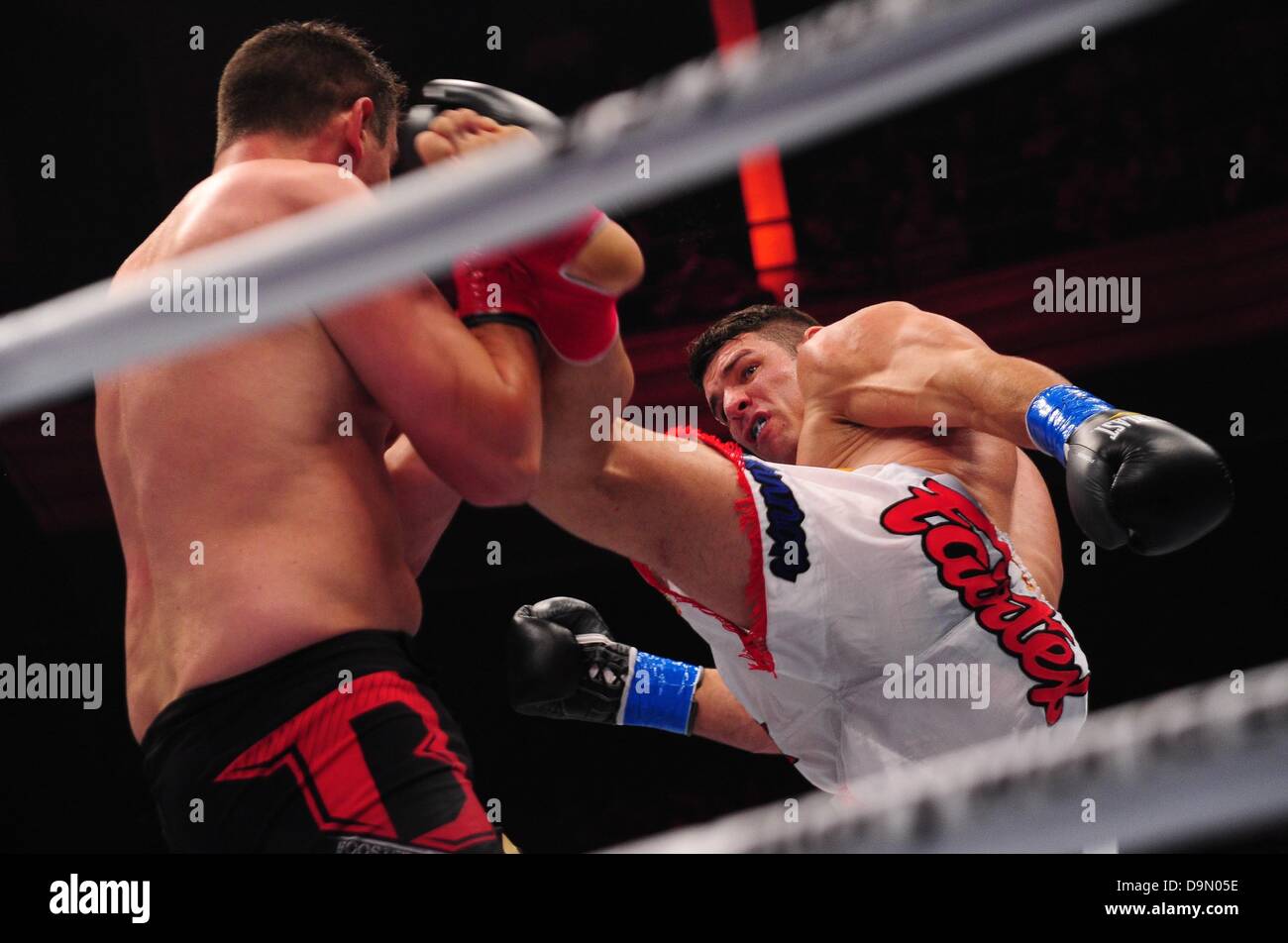 New York, US. 22 June 2013. Filip Verlinden, Steve McKinnon in ...