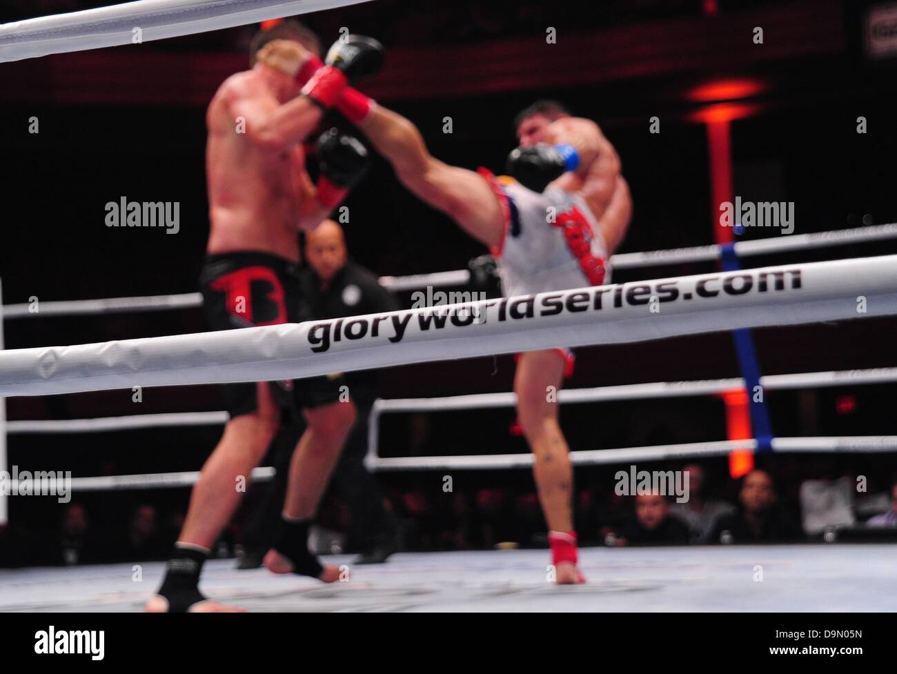 New York, US. 22 June 2013. Filip Verlinden, Steve McKinnon in ...