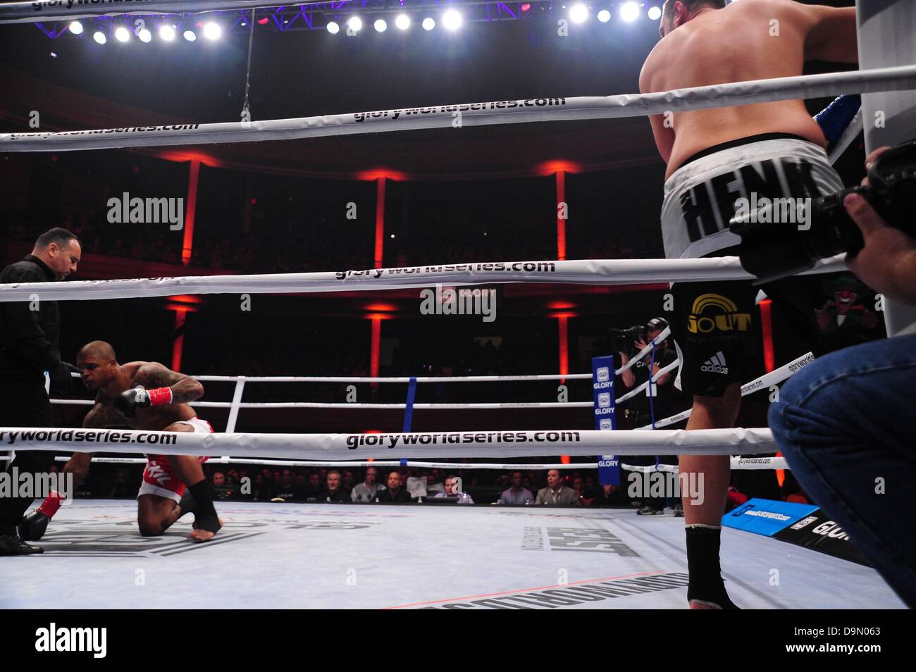 New York, US. 22 June 2013. Tyrone Spong, Michael Duut in attendance ...