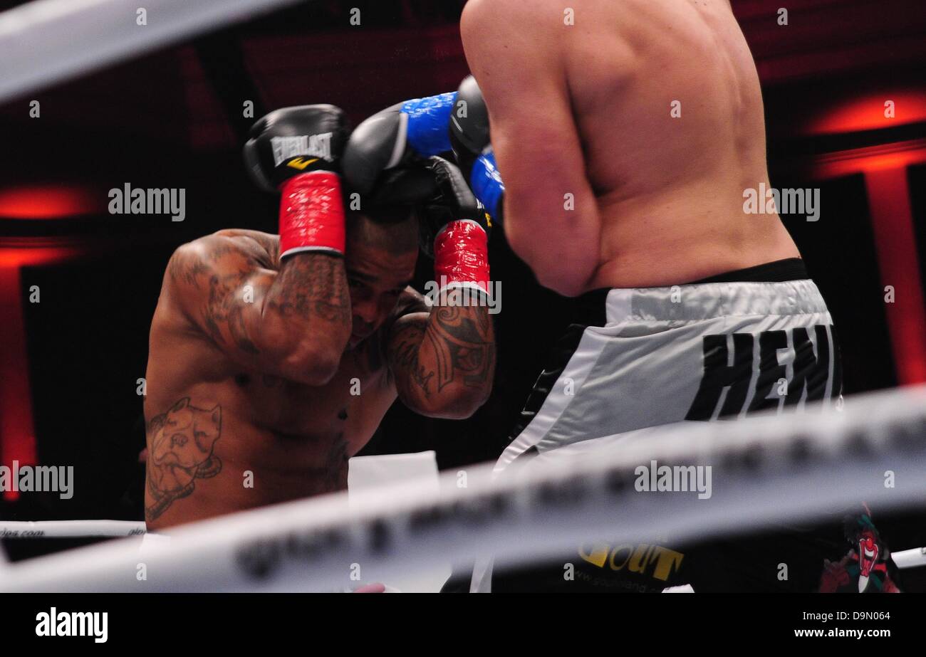 New York, US. 22 June 2013. Tyrone Spong, Michael Duut in attendance ...