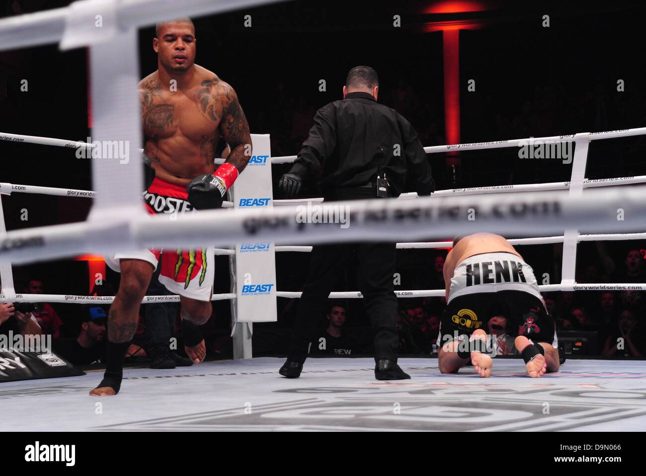 New York, US. 22 June 2013. Tyrone Spong, Michael Duut in attendance ...