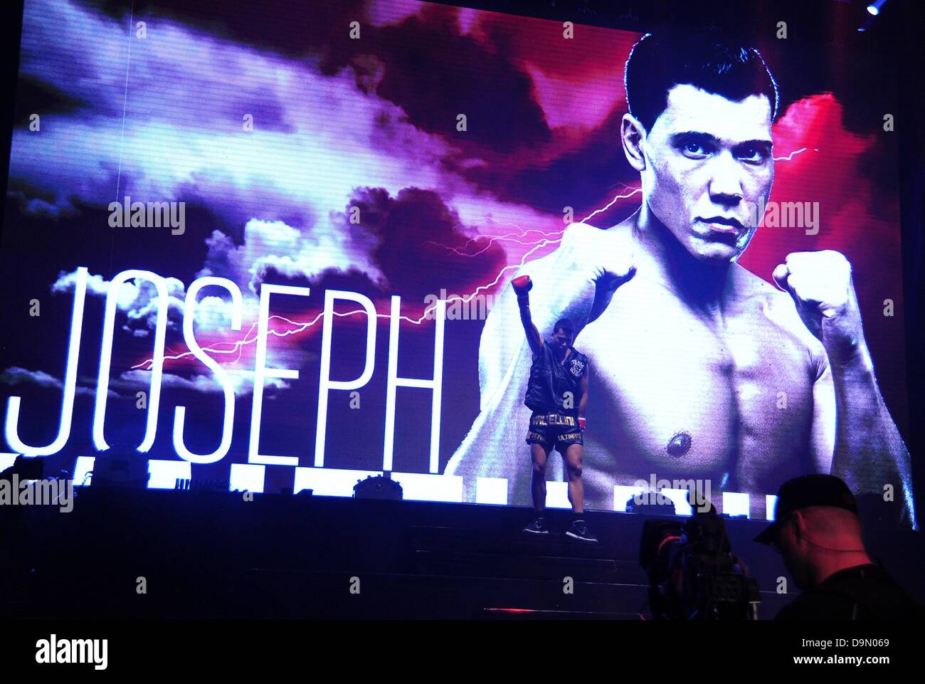 New York, US. 22 June 2013. Joseph Valtellini in attendance for Glory 9 ...