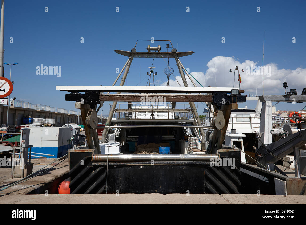 Fishing trawler rear hi-res stock photography and images - Alamy