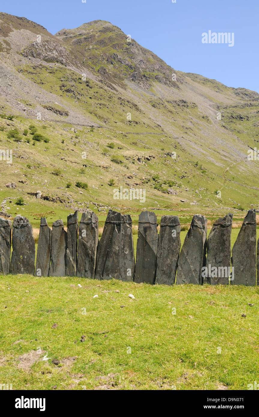 Slate mountain snowdonia hi-res stock photography and images - Alamy