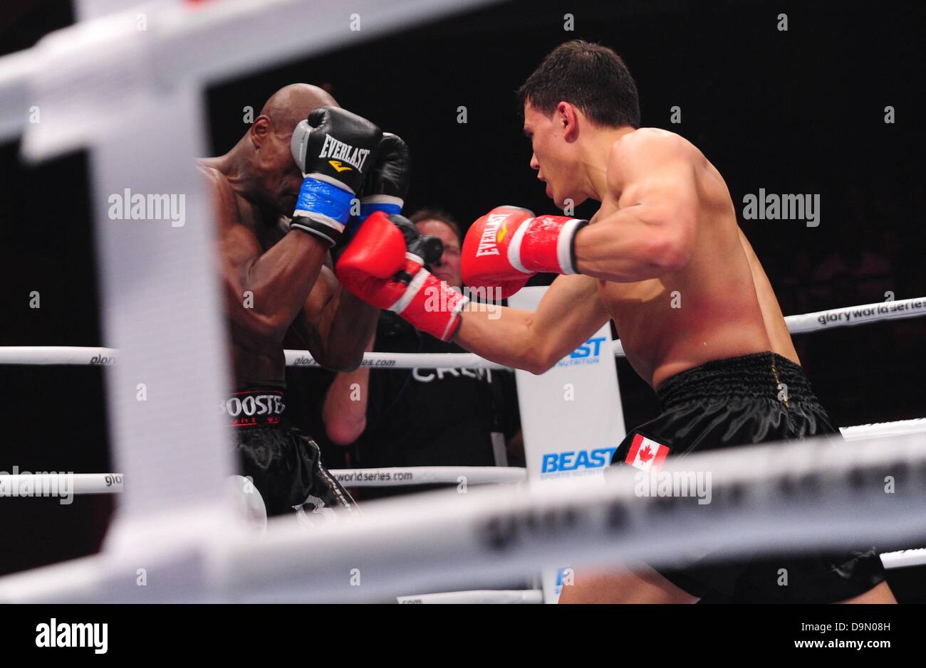 New York, US. 22 June 2013. Francois Ambang, Joseph Valtellini in ...