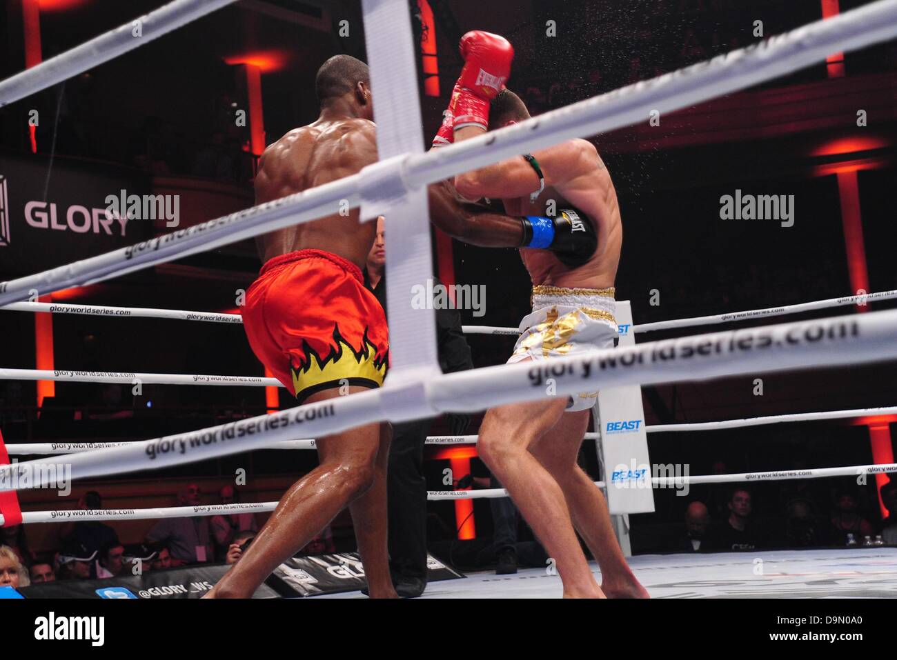 New York, US. 22 June 2013. Wayne Barrett, Mike Lemaire in attendance for Glory 9 NYC Kickboxing ...