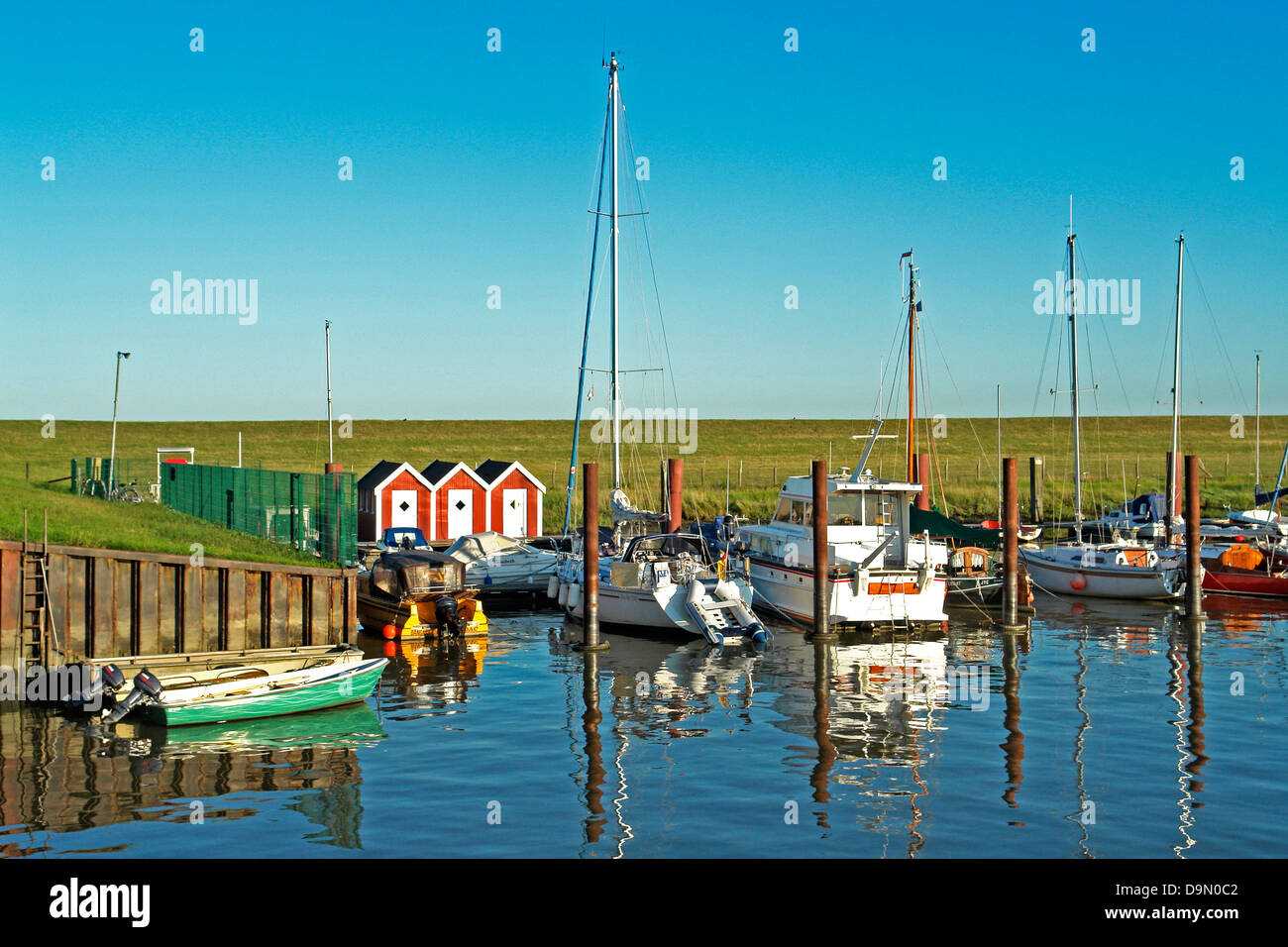 Europe, Germany, Lower Saxony, Varel, dangast, the North Sea, jade ...