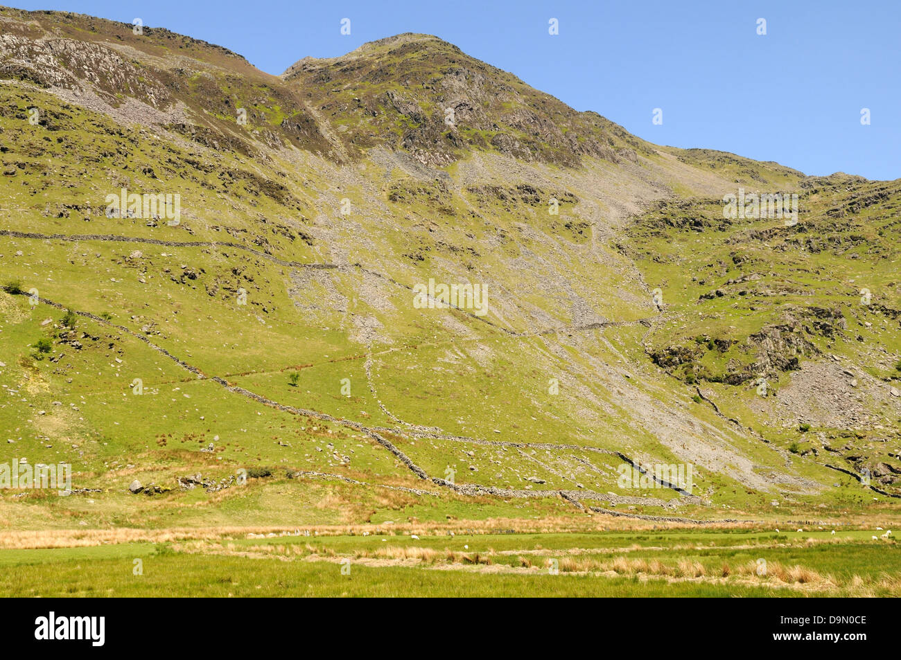 Cnicht mountain from Cwm Croesor Gwynedd Snowdonia National Park Wales ...