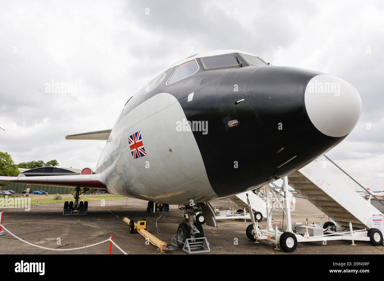 BAC 1-11 G-AVMU aircraft at Duxford Airfield Stock Photo - Alamy