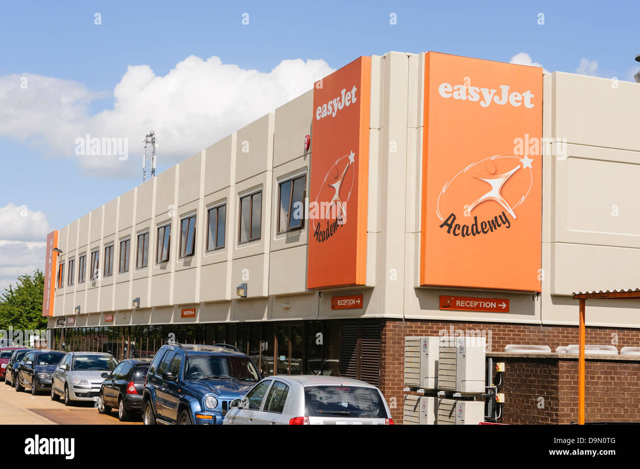 Easyjet Academy aircraft crew training centre, Luton Airport Stock ...