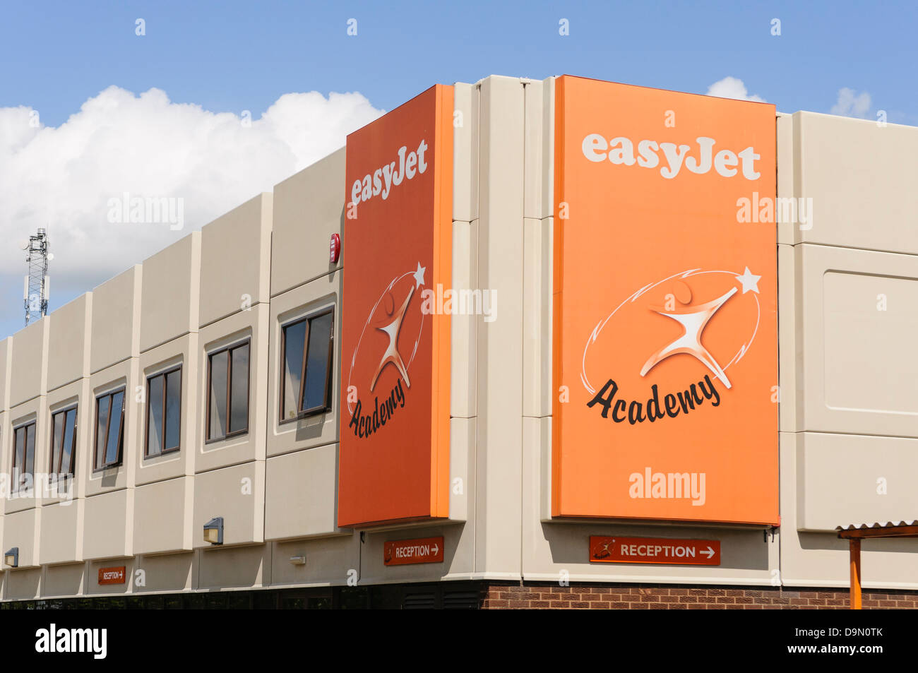 Easyjet Academy aircraft crew training centre, Luton Airport Stock ...