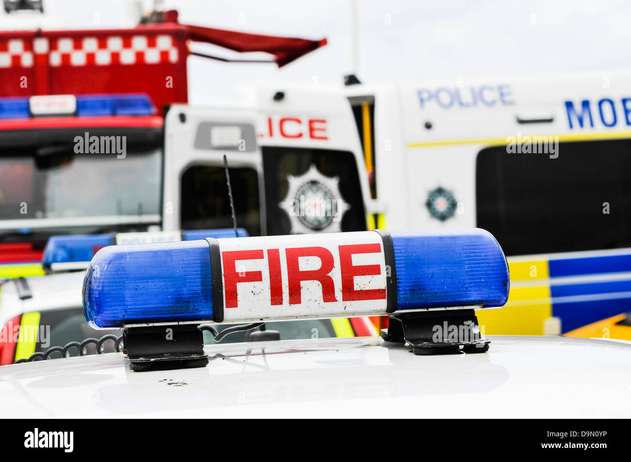 Blue emergency hi-res stock photography and images - Alamy