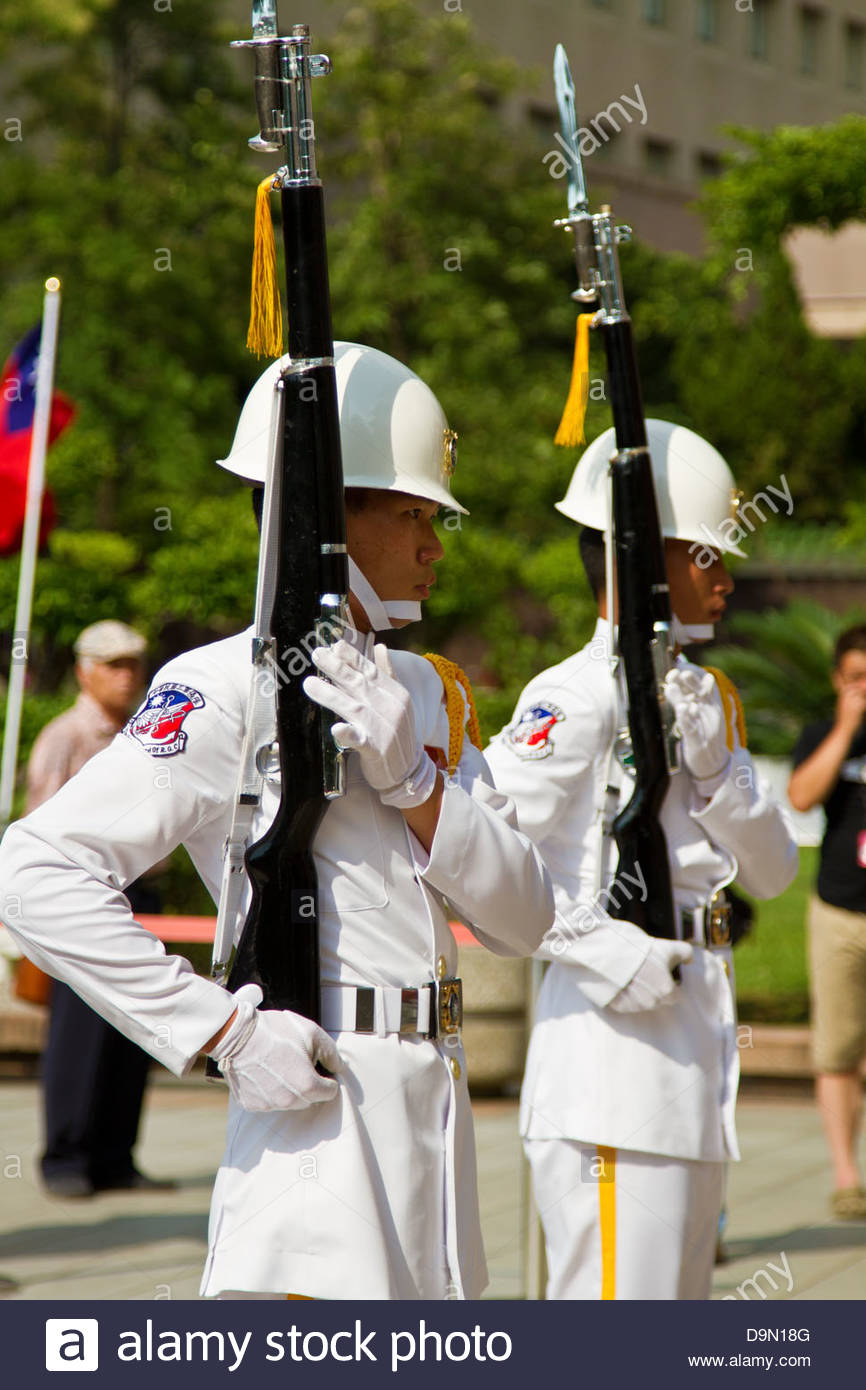 Taiwan Taipei Changing Honor Guard Stock Photos & Taiwan Taipei Changing Honor Guard Stock ...