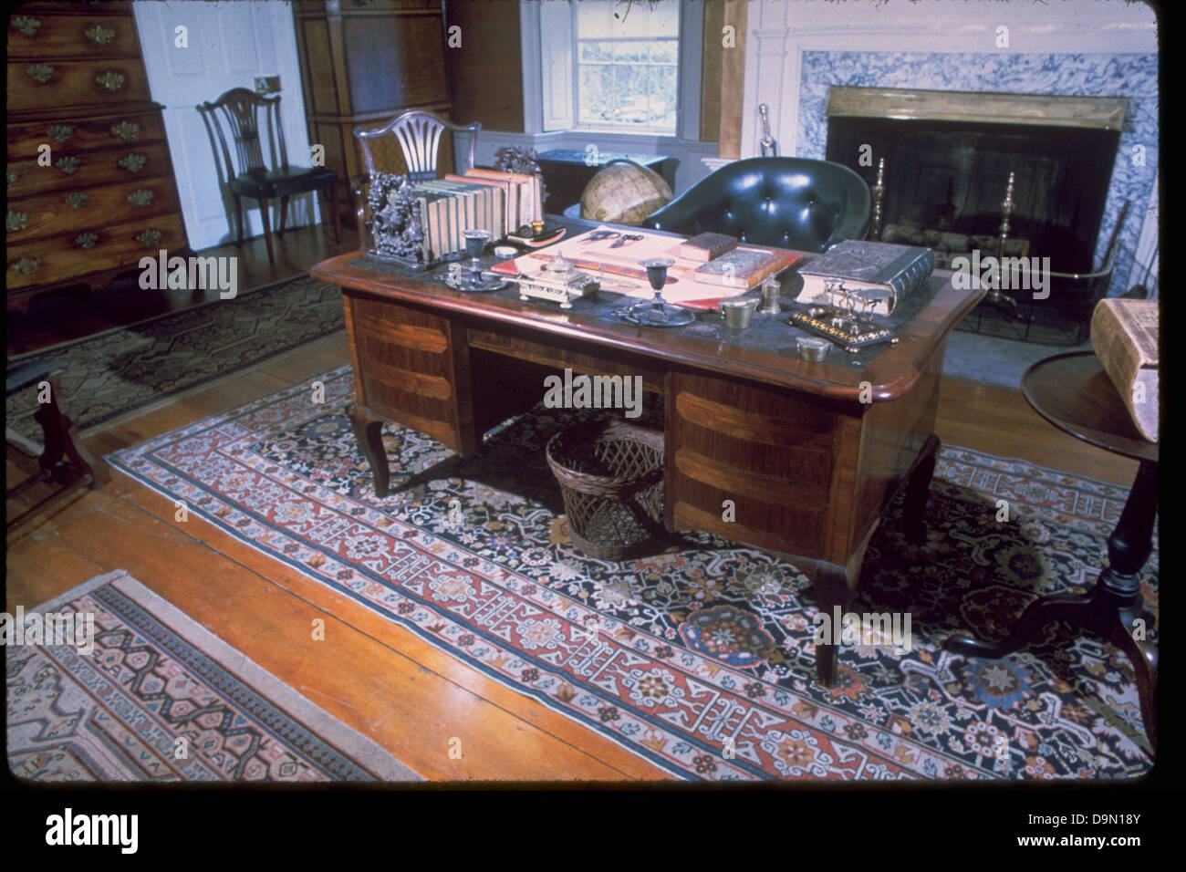 Adams National Historical Park in Massachusetts preserves the homes of ...