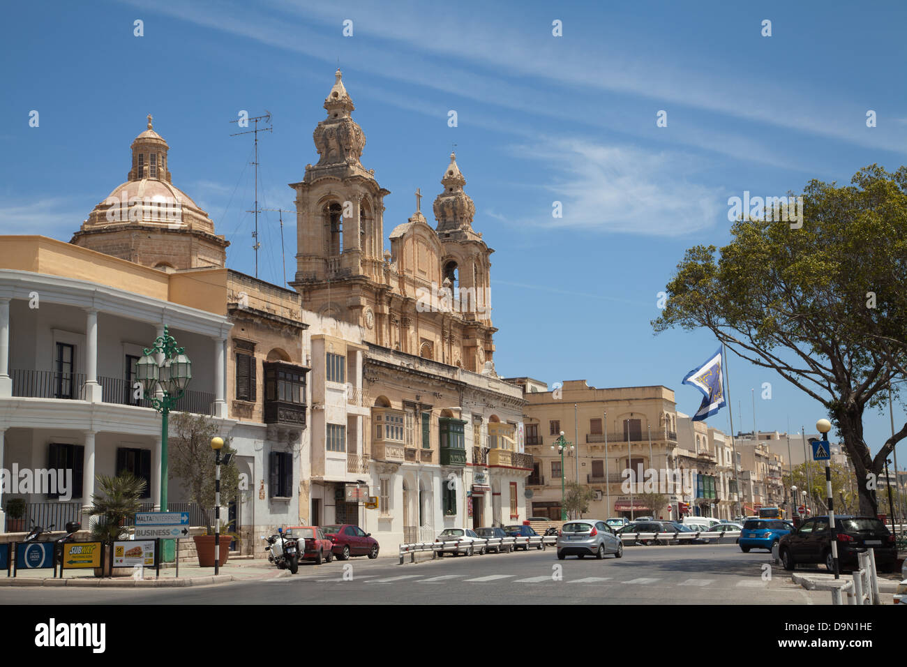 The Parish Church in Msida, Church of Sultana tal-Paci, dedicated to St ...