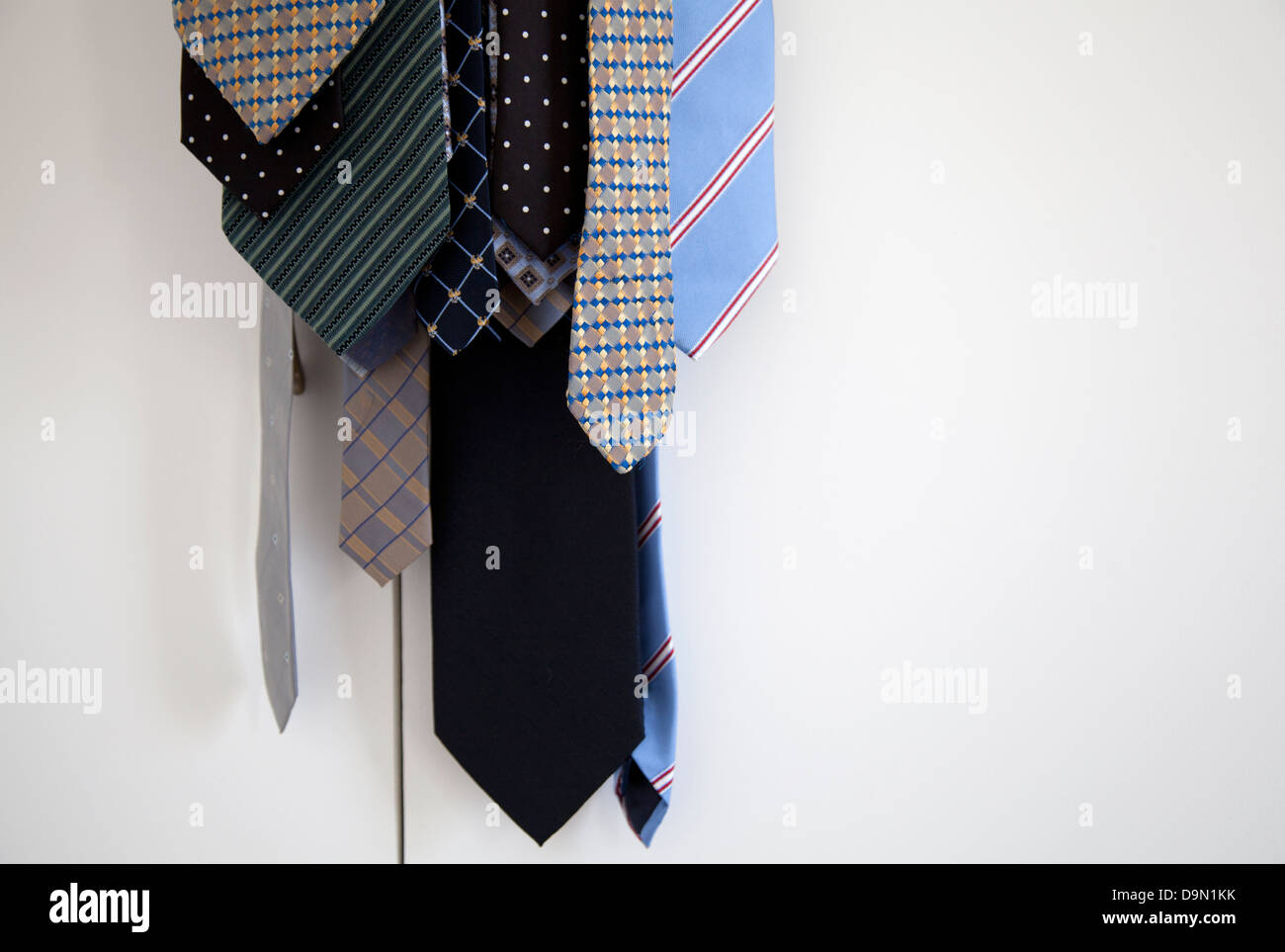 Plain ties hi-res stock photography and images - Alamy
