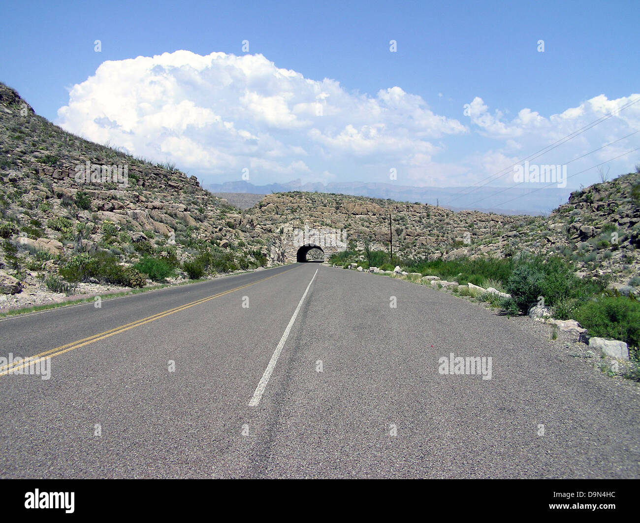 Big Bend National Park in Texas features a diverse landscape of desert ...