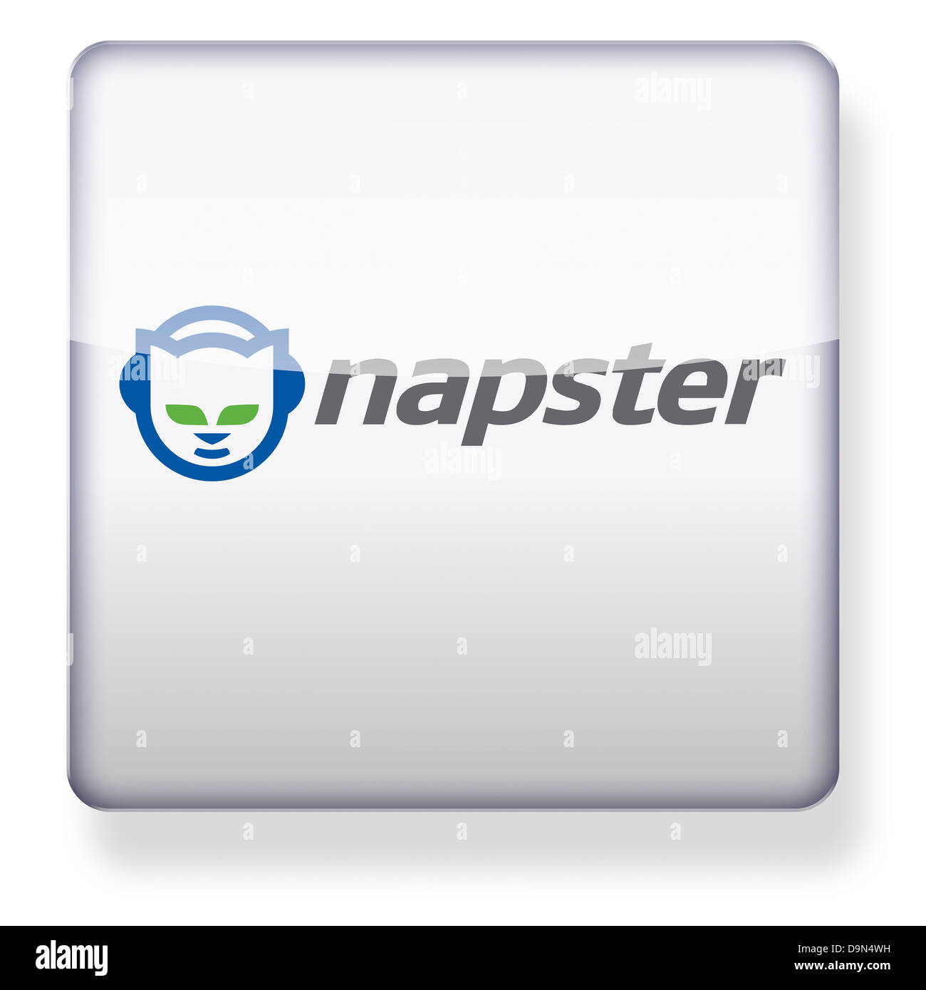 Napster logo as an app icon. Clipping path included Stock Photo - Alamy