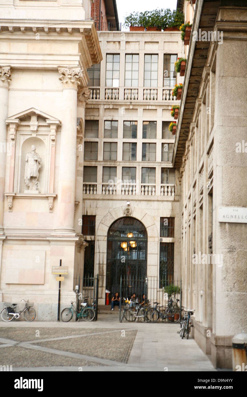 san fedele auditorium,san fedele square,milan,lombardia,italy Stock ...