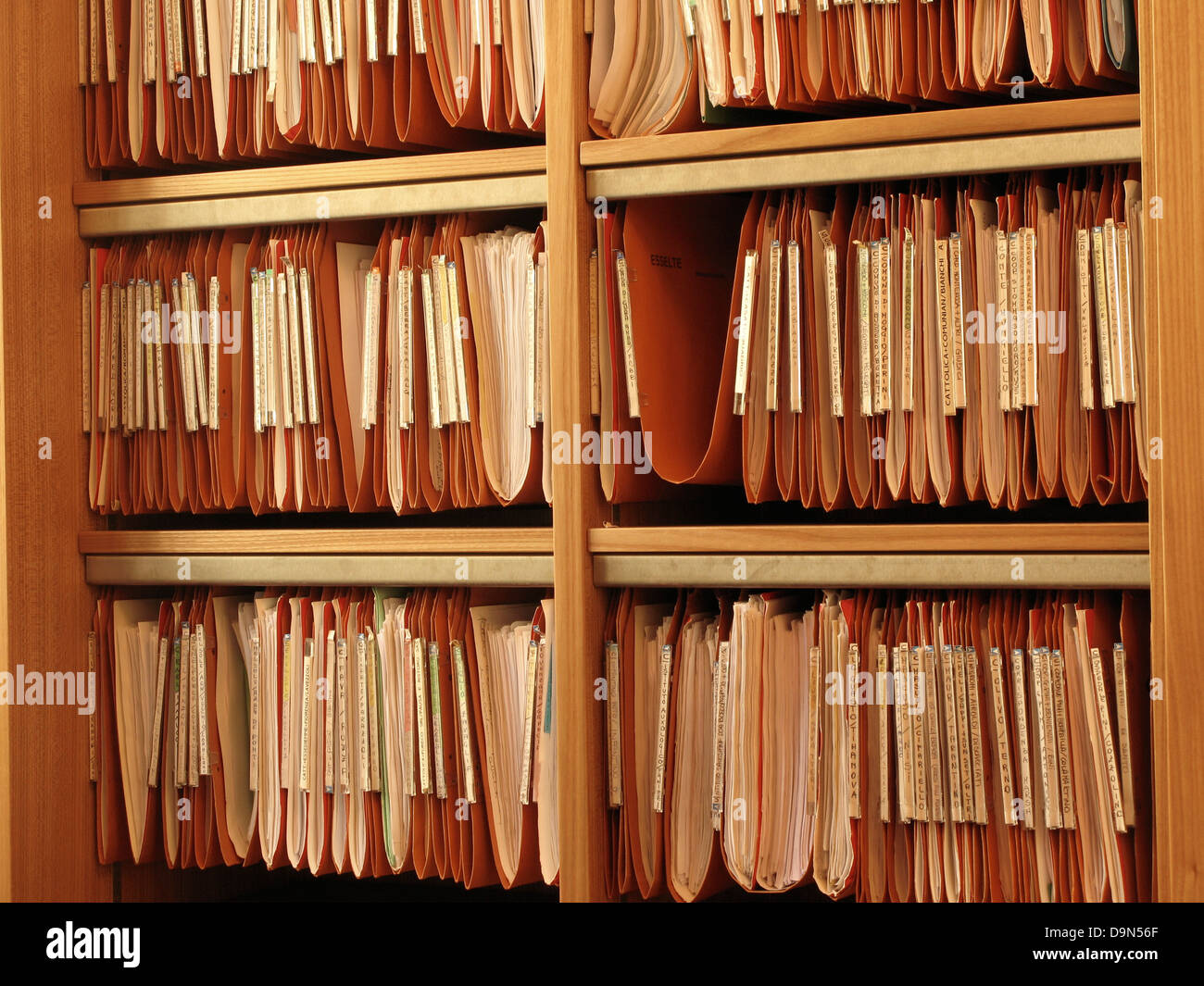 File card shelves hi-res stock photography and images - Alamy
