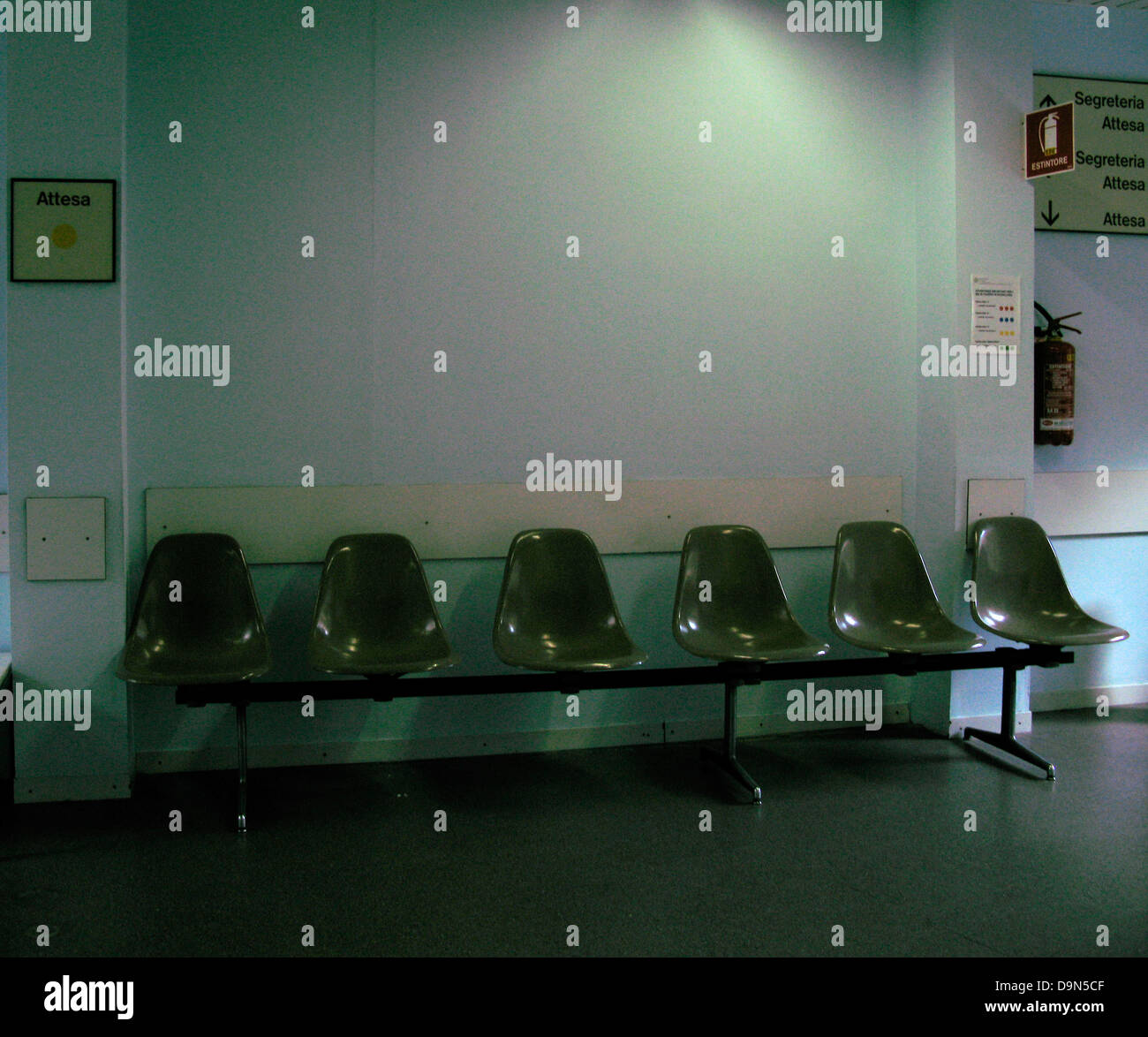 a hospital waiting room,italy Stock Photo - Alamy