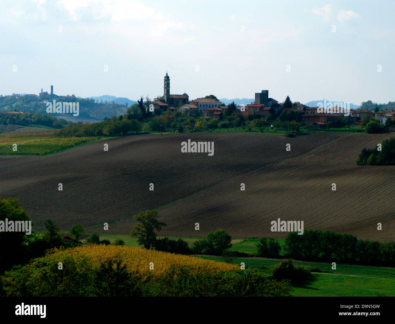 Monferrato hills alessandria province hi-res stock photography and ...
