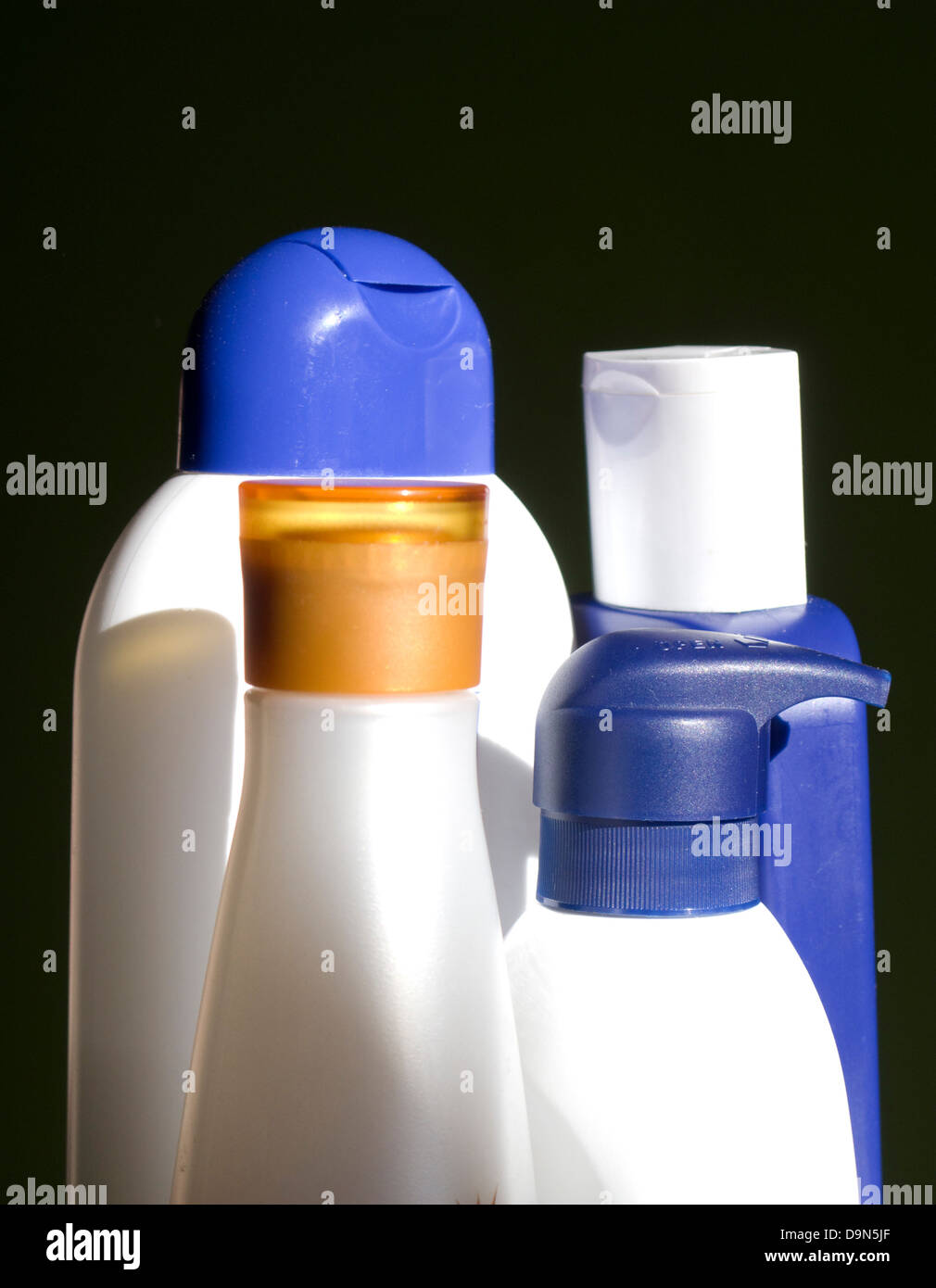 personal hygiene products,plastic containers Stock Photo - Alamy