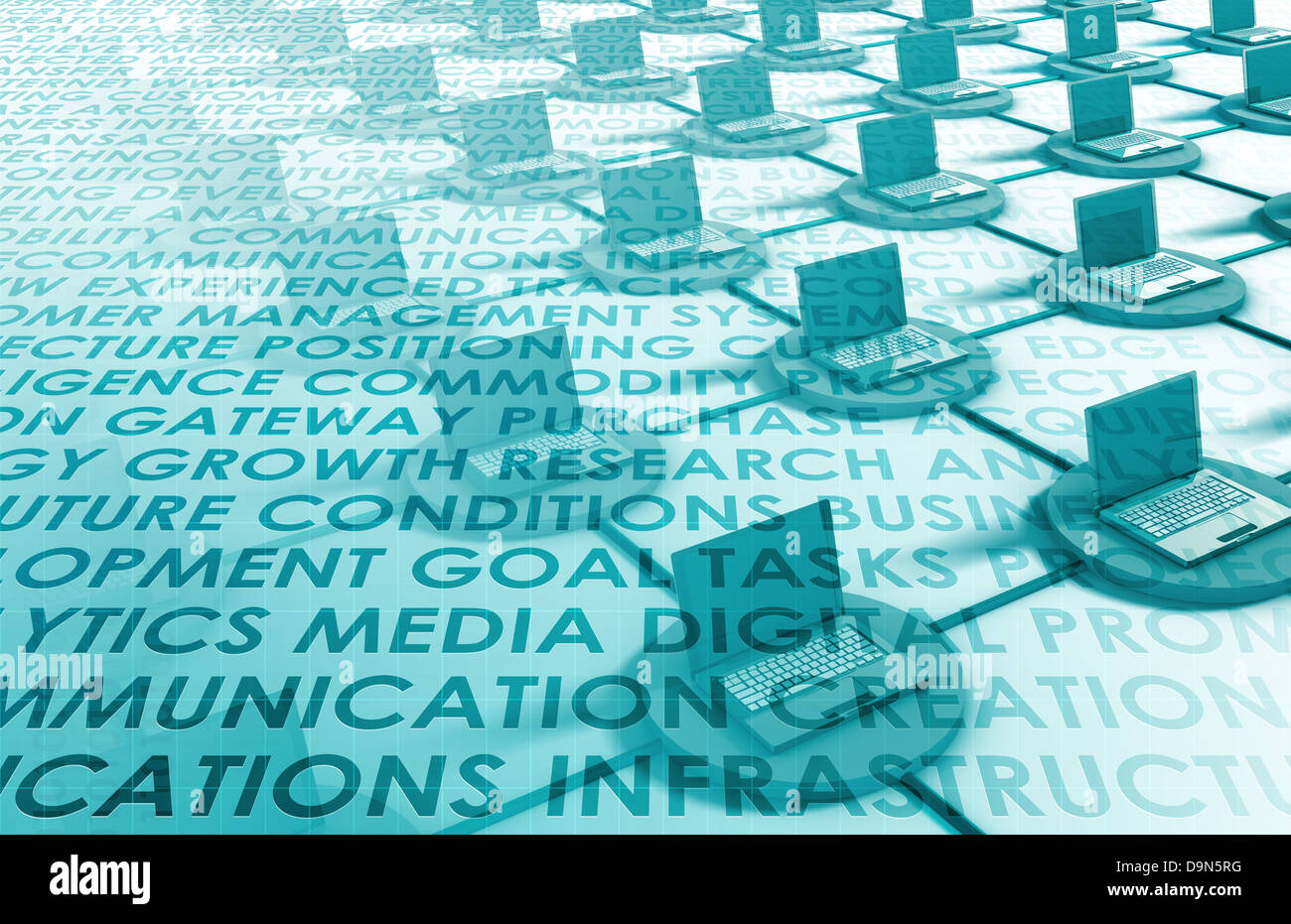 Information Technology Data Network as a System Stock Photo - Alamy