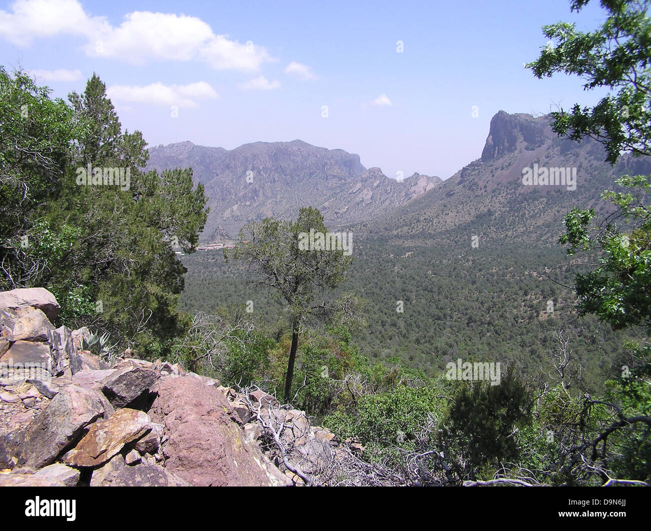 Big Bend National Park in Texas features a vast desert landscape, the ...
