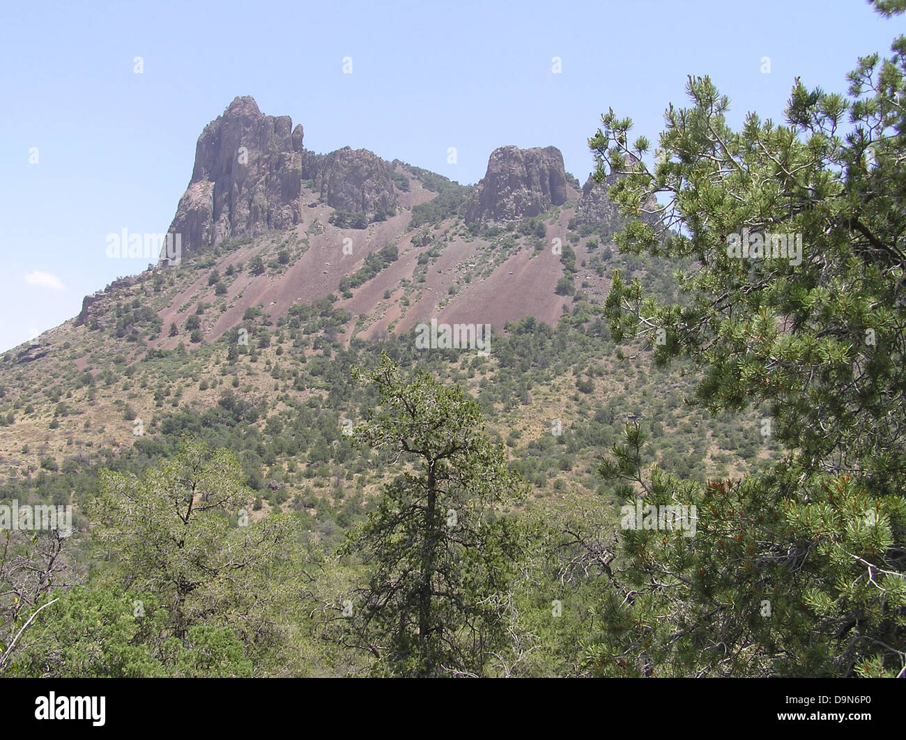 Big Bend National Park in Texas is renowned for its desert landscape ...