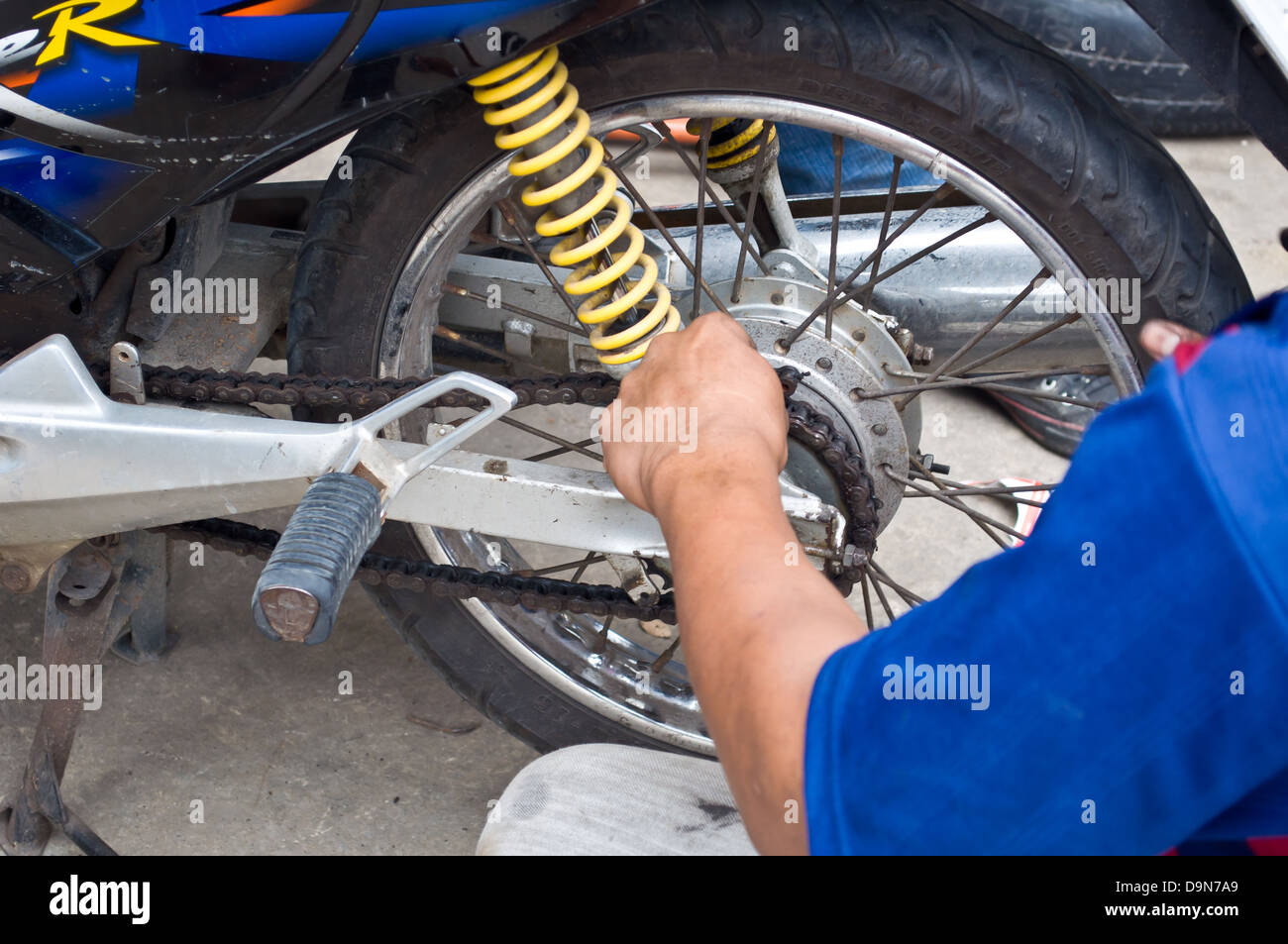 Motorcycle hand brake hi-res stock photography and images - Alamy