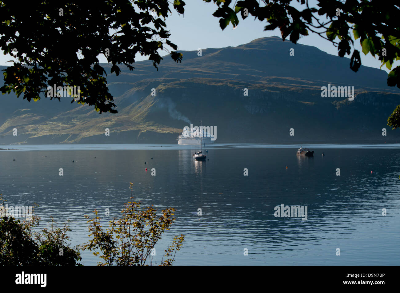 UK, Scotland, Inner Hebrides, Isle of Skye, Raasay Sound Stock Photo ...