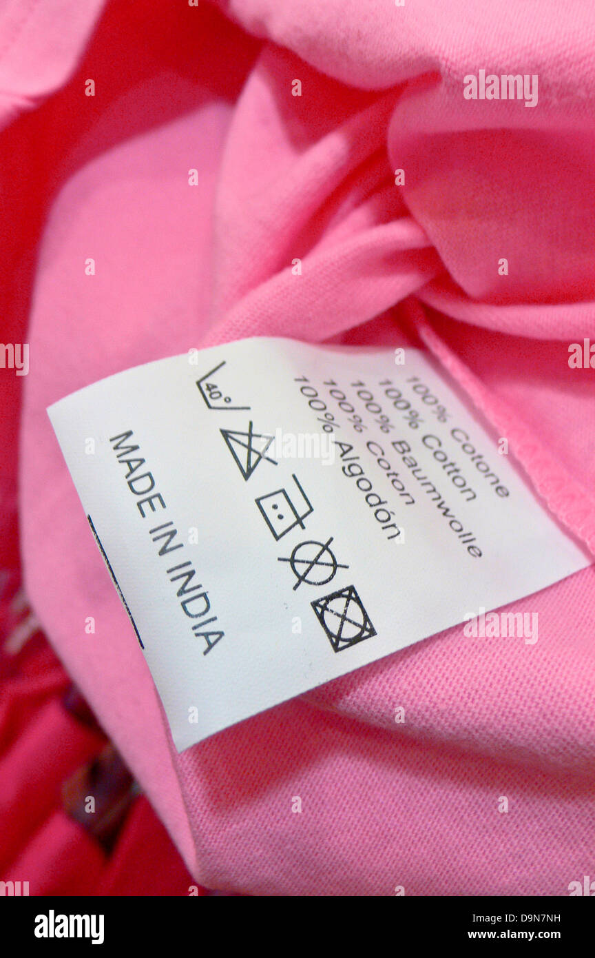 India label hi-res stock photography and images - Alamy