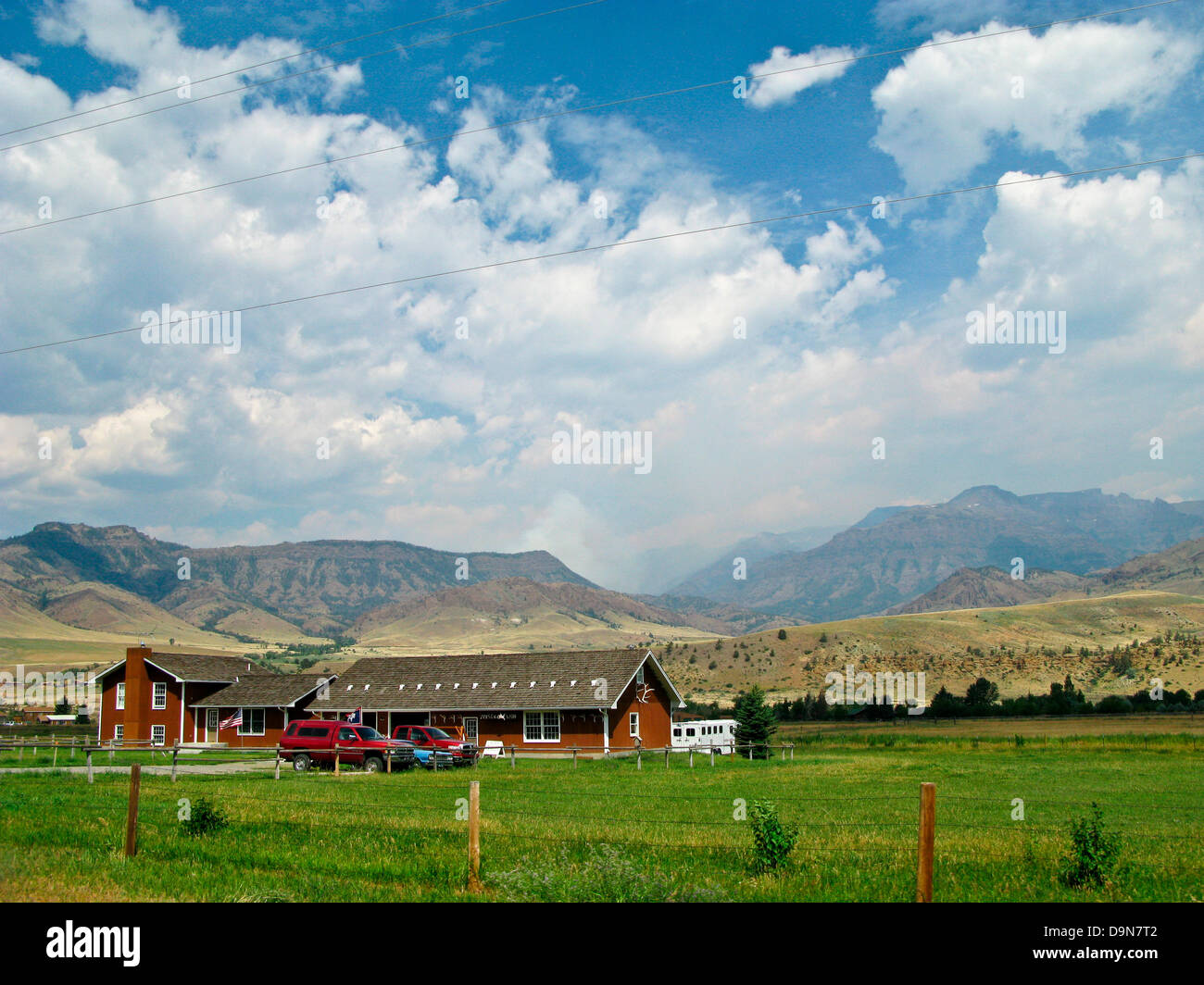 Wyoming farm hi-res stock photography and images - Alamy