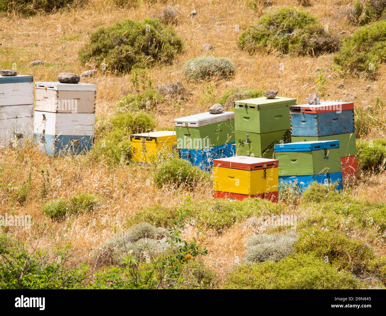Greece beehive hi-res stock photography and images - Alamy
