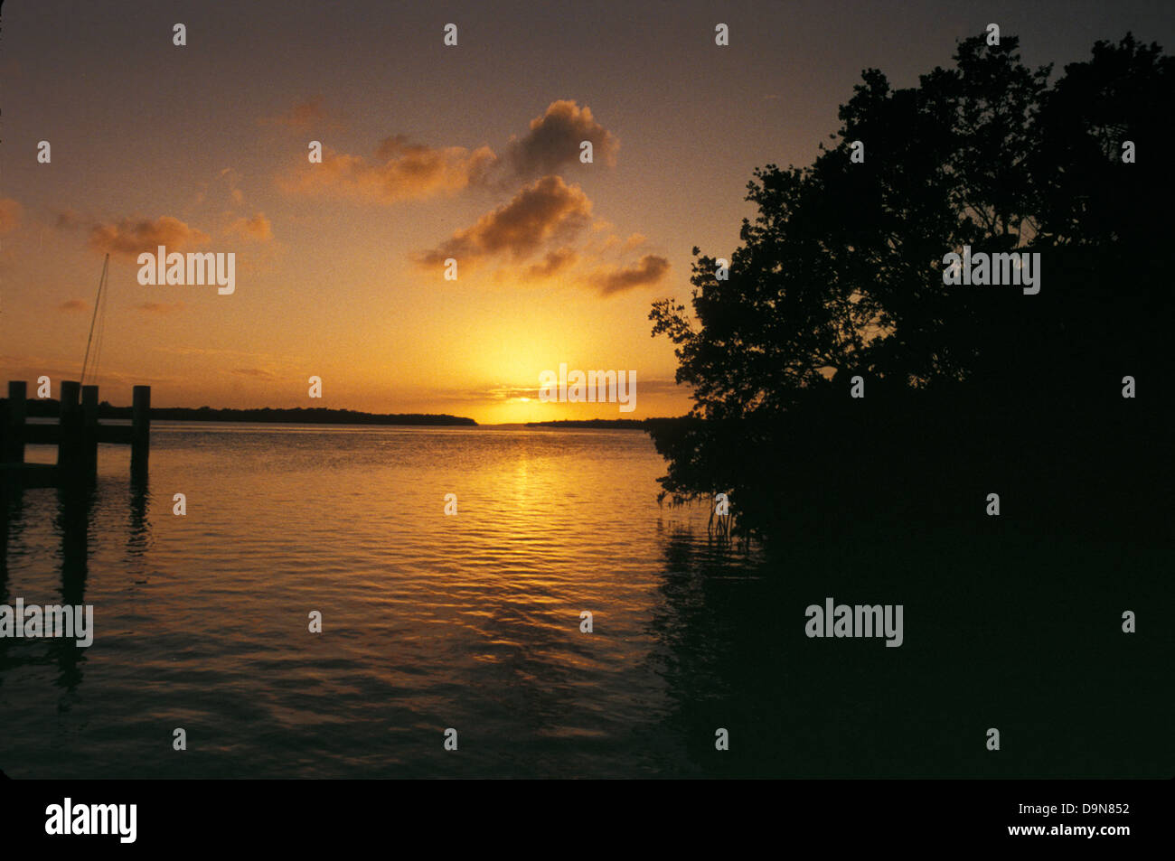 Biscayne National Park, located in Florida, offers stunning sunset ...