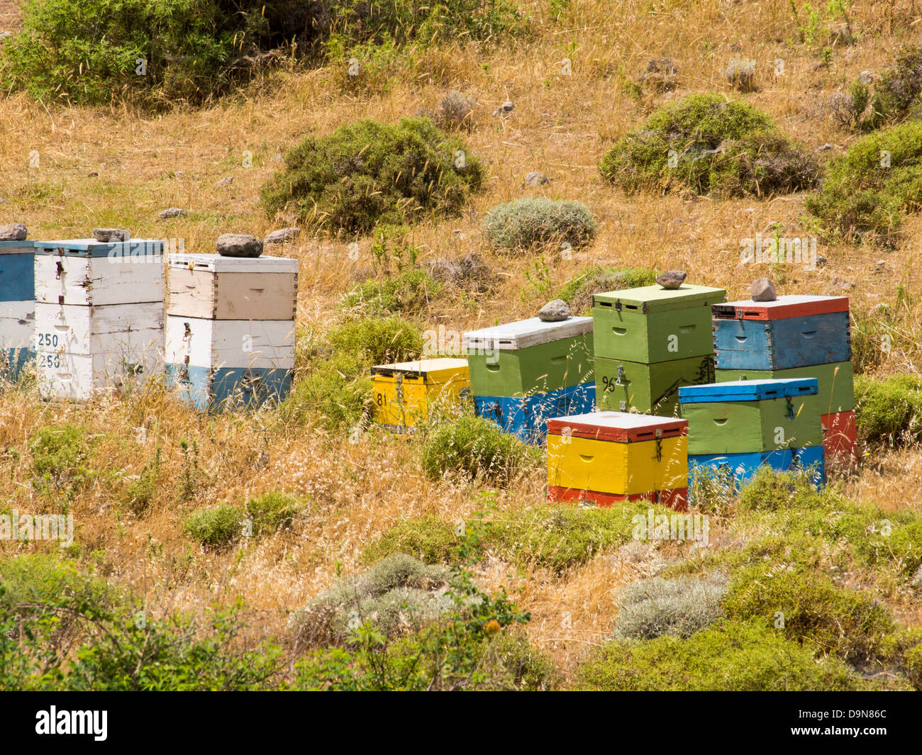Greece beehive hi-res stock photography and images - Alamy