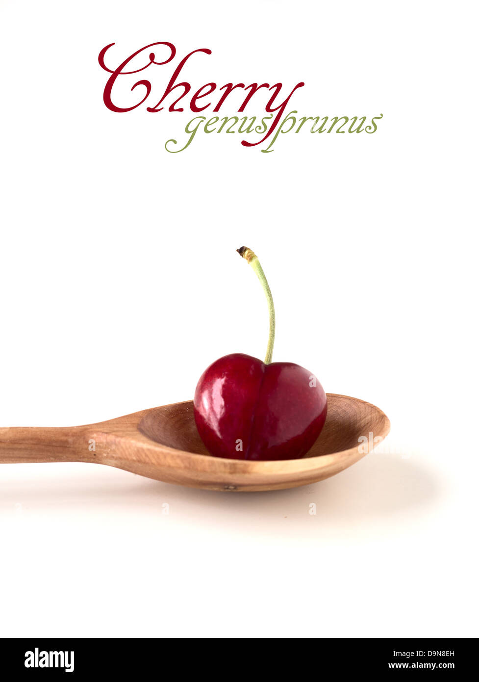 Spoon and cherry Cut Out Stock Images & Pictures - Alamy