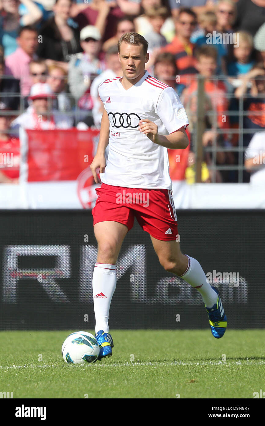 German national soccer team goalkeeper Manuel Neuer is pictured during ...