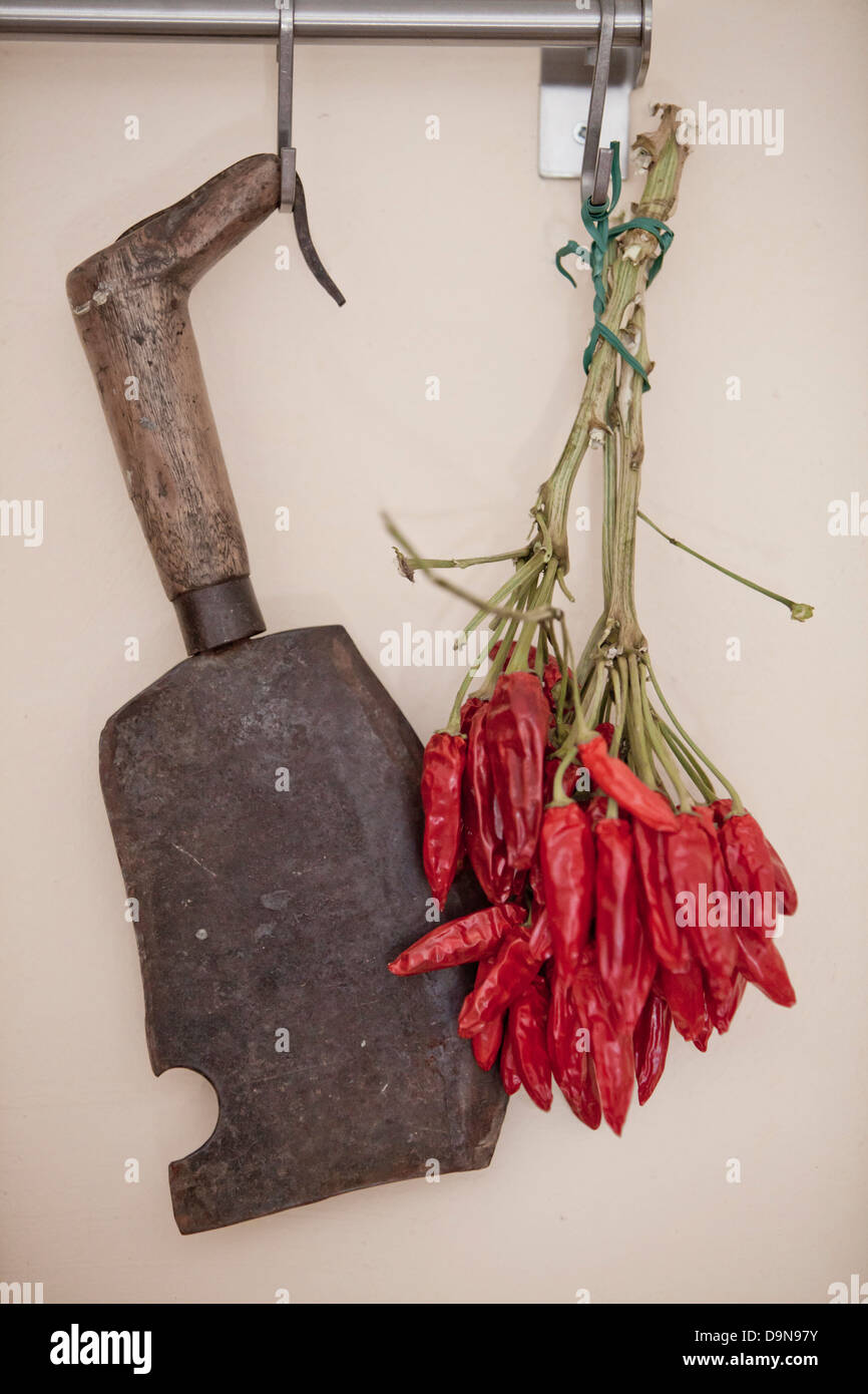 Chilli knife hi-res stock photography and images - Alamy