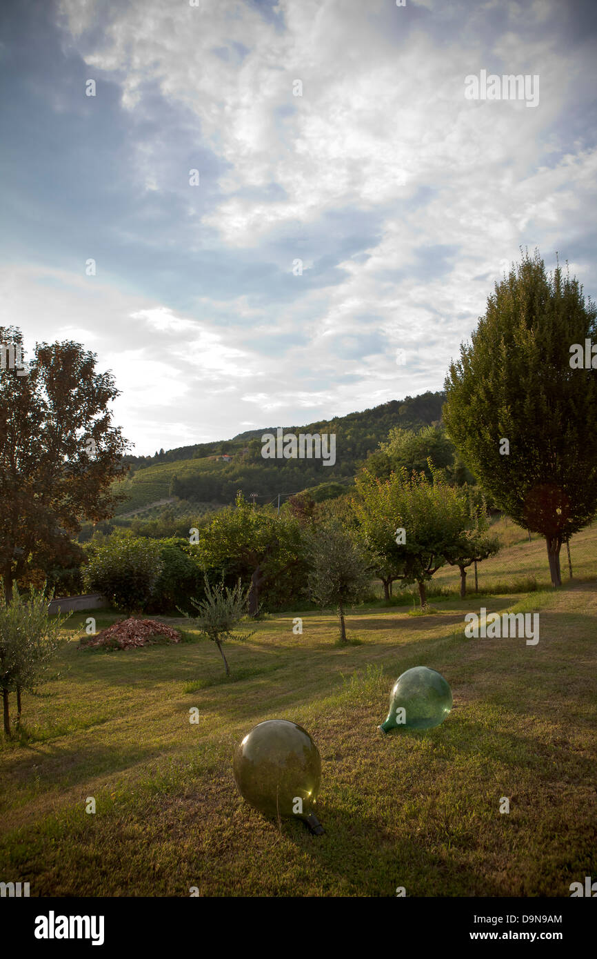 garden in the Monferrato,Piedmont,Italy Stock Photo - Alamy