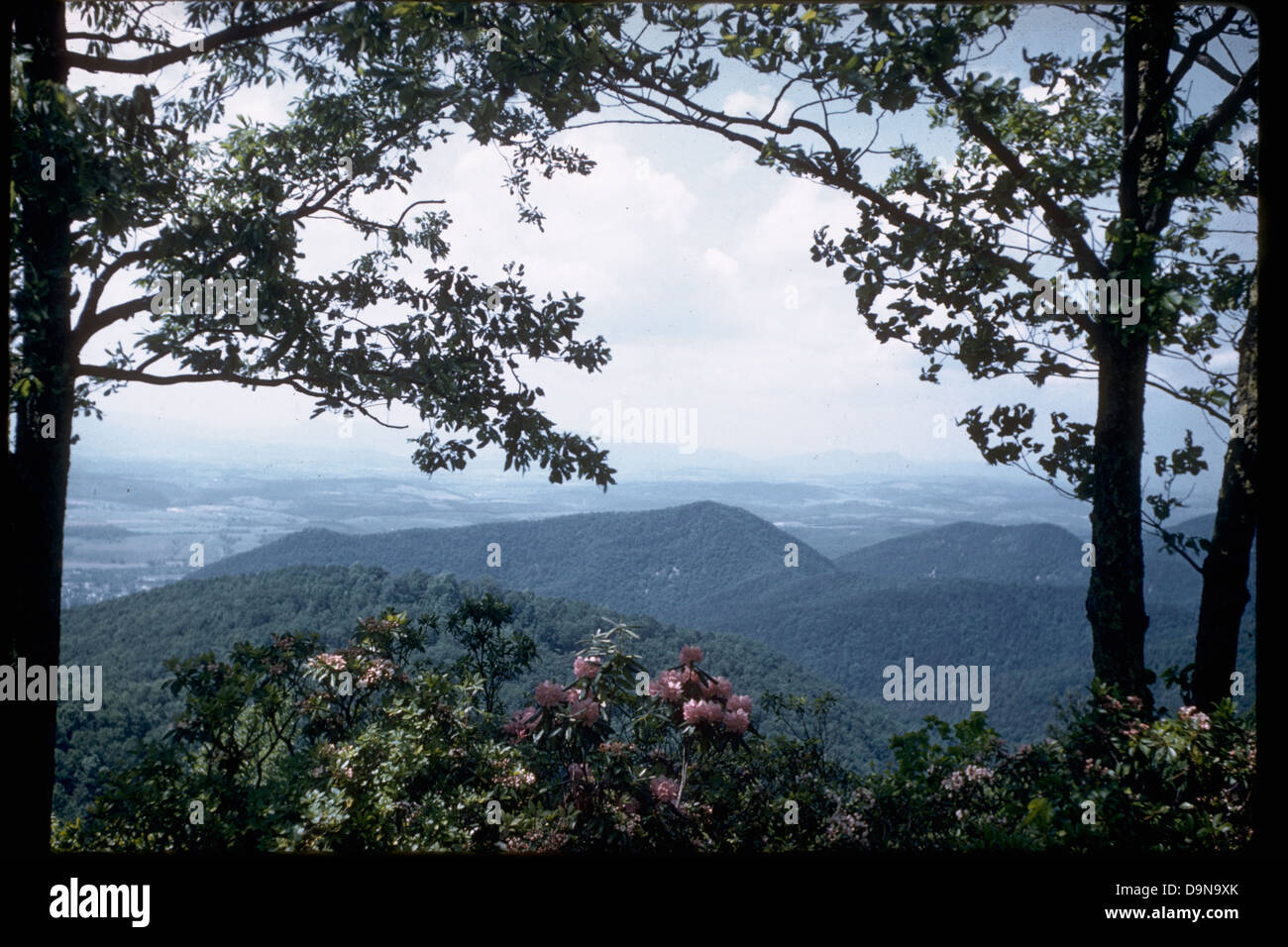 The Blue Ridge Parkway, a scenic drive through the Appalachian ...