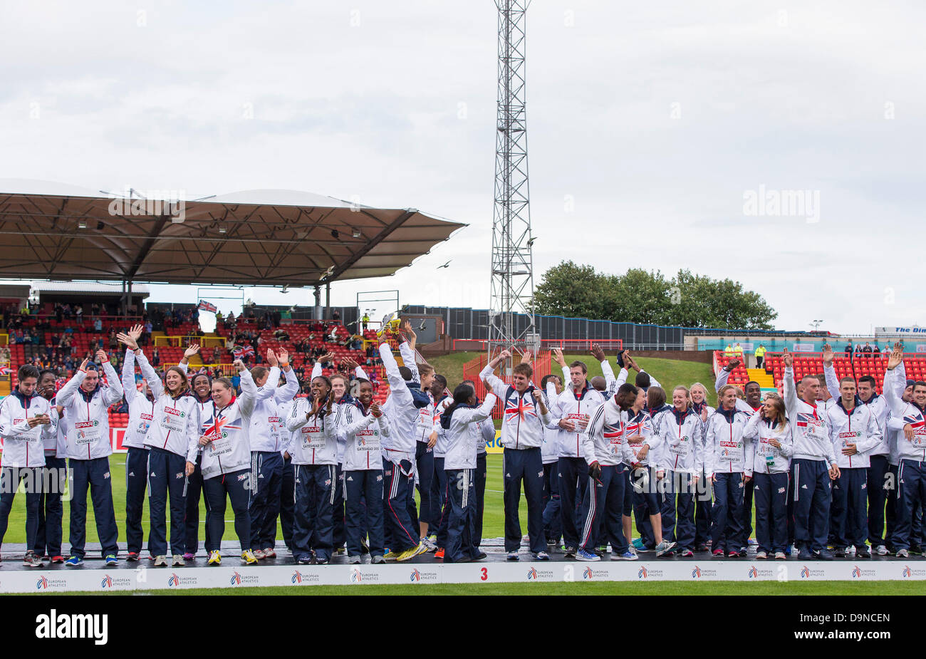 Gateshead athletics stadium uk hi-res stock photography and images - Alamy