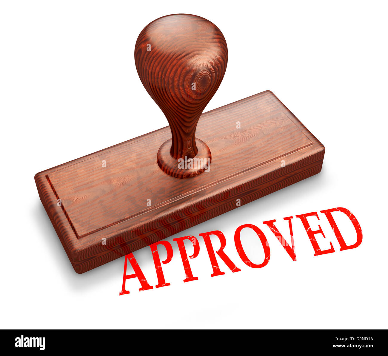 Approved stamp hi-res stock photography and images - Alamy