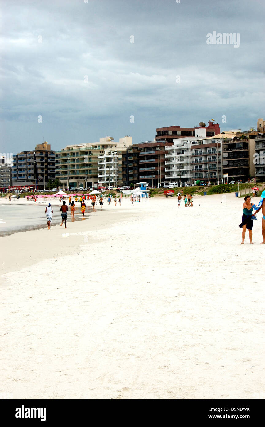 Brazil, Rio de Janeiro, Cabo Frio, Praia do Forte, Fort Beach Stock ...