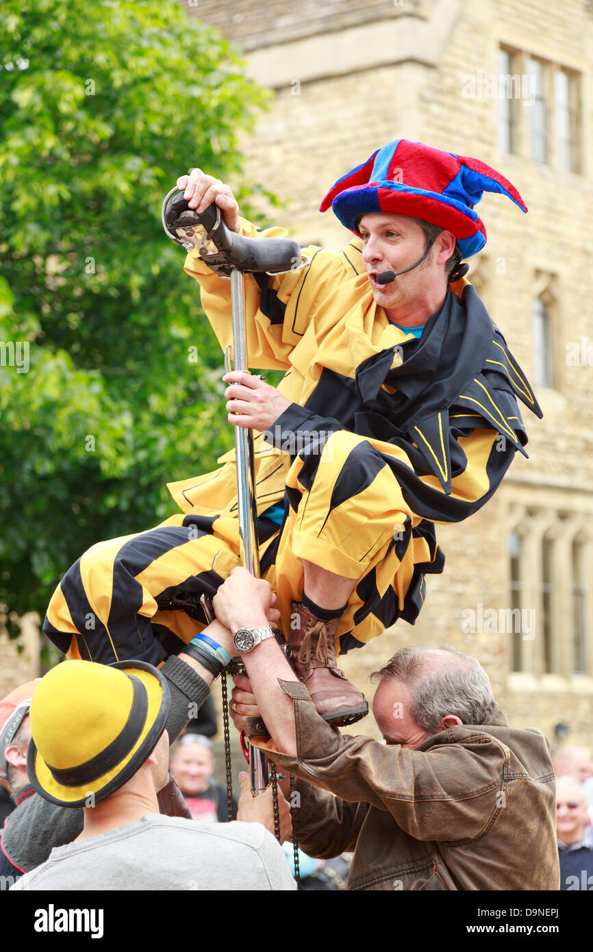 Tall unicycle hi-res stock photography and images - Alamy