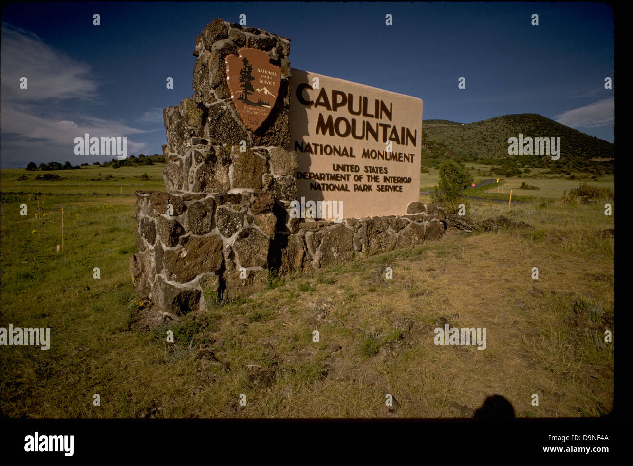 Capulin Volcano National Park, located in northeastern New Mexico ...