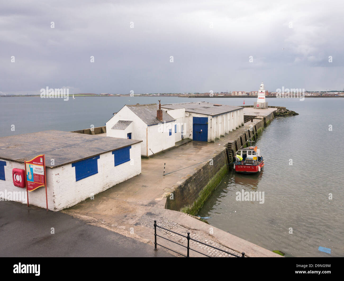 Hartlepool headland fishing hi-res stock photography and images - Alamy