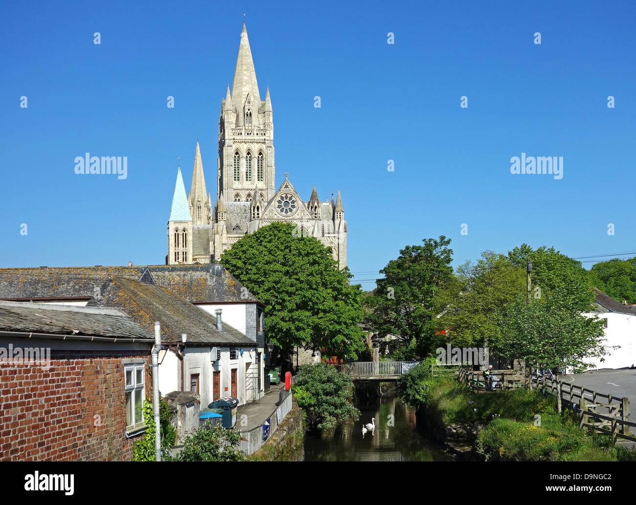 Truro cathedral, cornwall, uk Stock Photo - Alamy